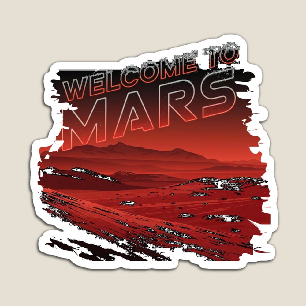 Kira - Welcome To Mars Sticker - 7301 Hot Trending Vinyl Stickers ...