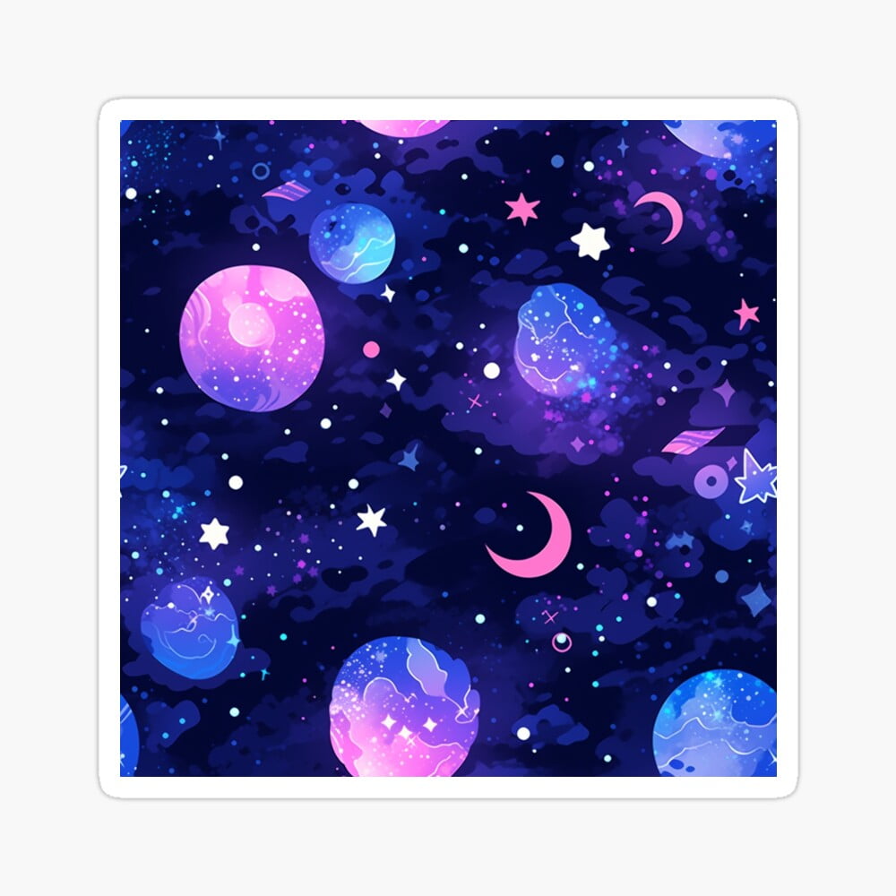 Kira Welcome To The Galaxy Sticker - Kir 1250 Decorative Laptop, Phone ...