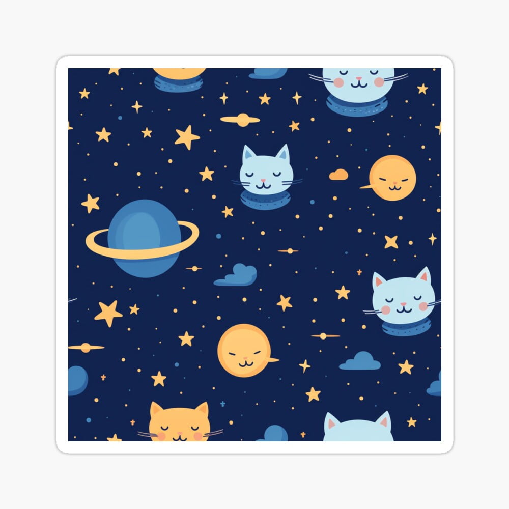 Kira Welcome To The Galaxy Sticker - Kir 383 Decorative Laptop, Phone ...