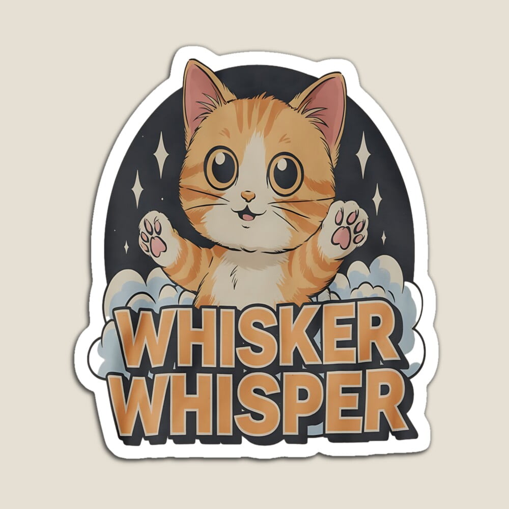 Kira - Whisker Whisper Sticker - 7537 Hot Trending Vinyl Stickers ...