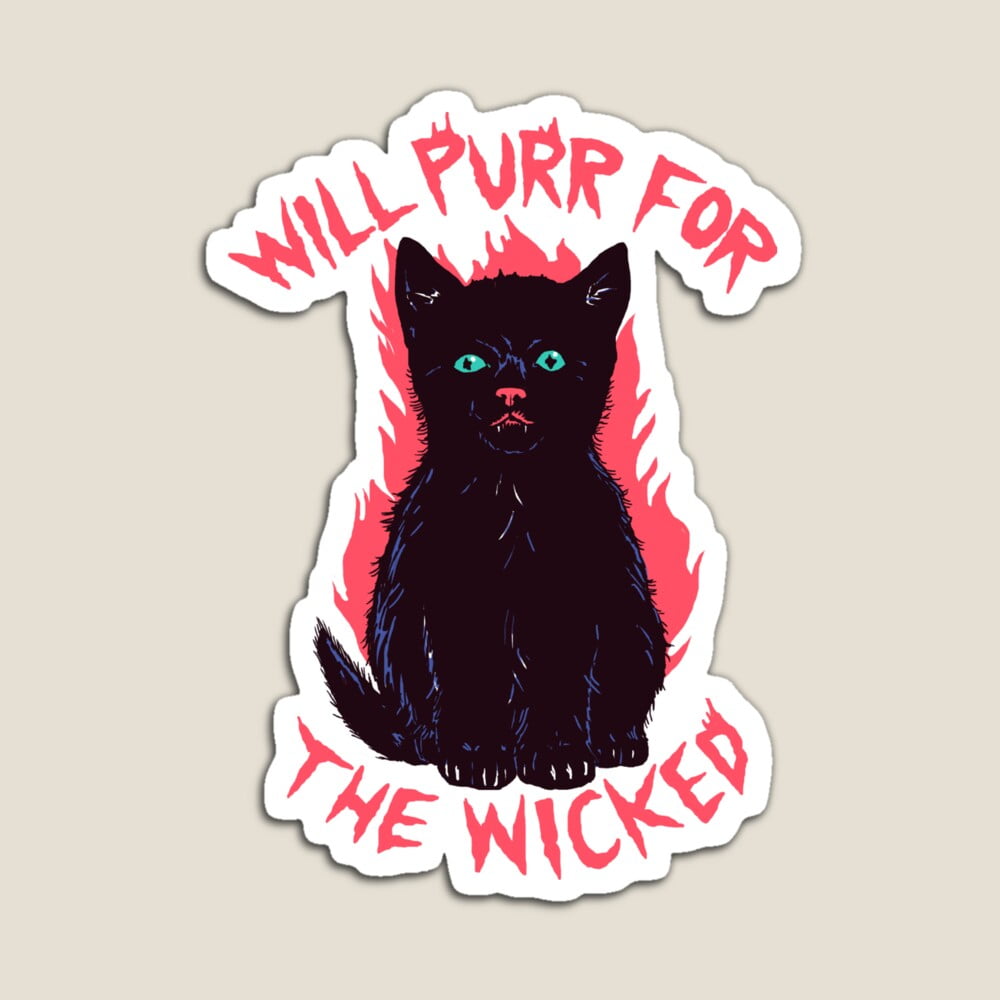 Kira - Wicked Kitten Sticker - 2930 Hot Trending Vinyl Stickers ...