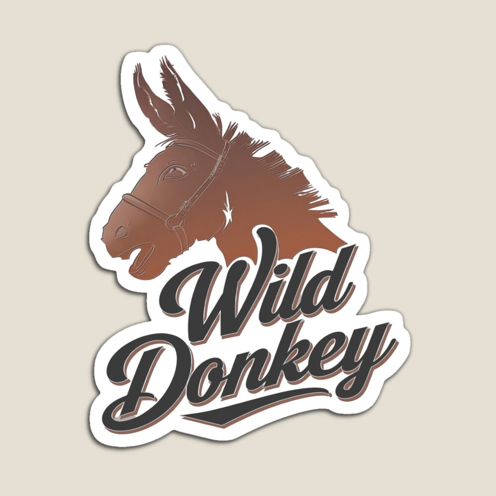 Kira - Wild Donkey - Donkey Silhouette - Donkeys Are Awesome - Donkey ...