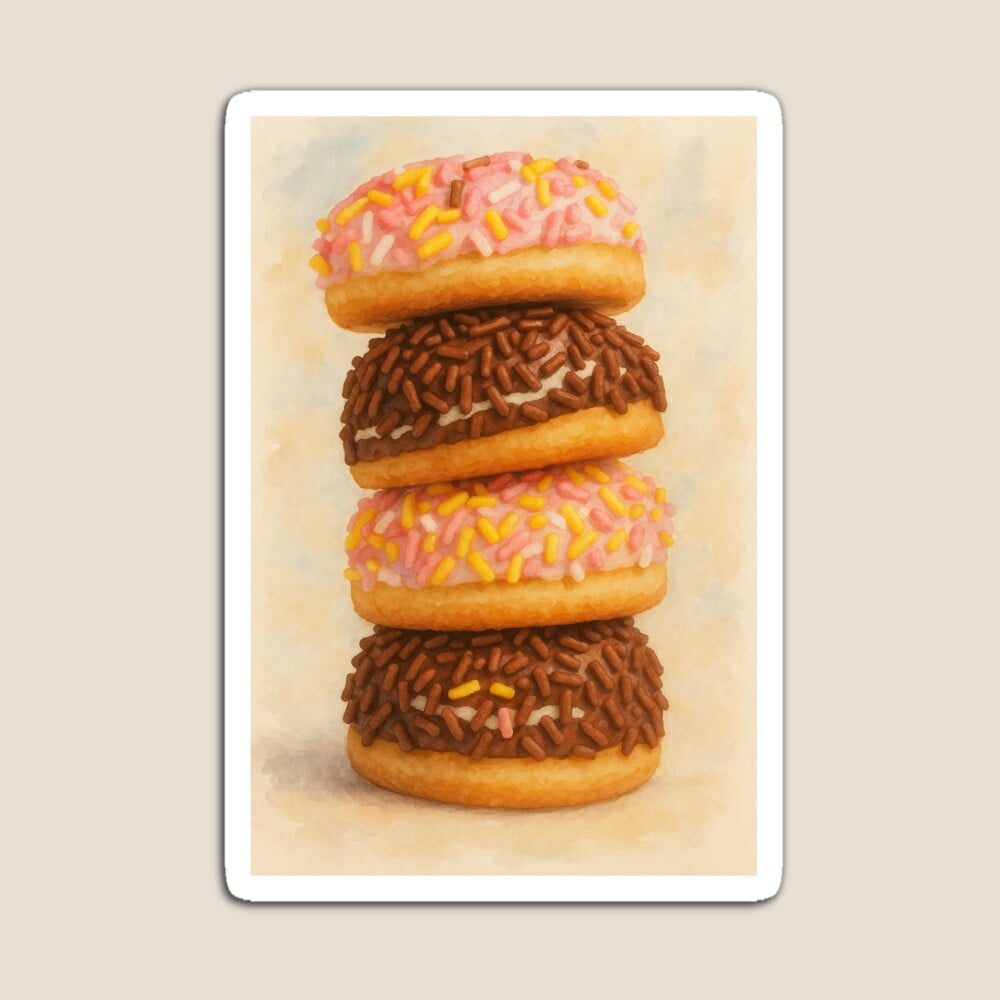 Kira - Wrcolor Marshmallow Cookies Stack - Sweet Colorful Art Sticker ...