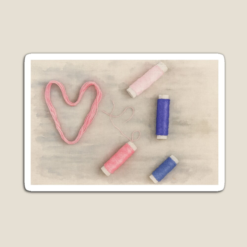 Kira - Wrcolor Threads And Yarn Heart - Ai Enhanced From Original Photo ...