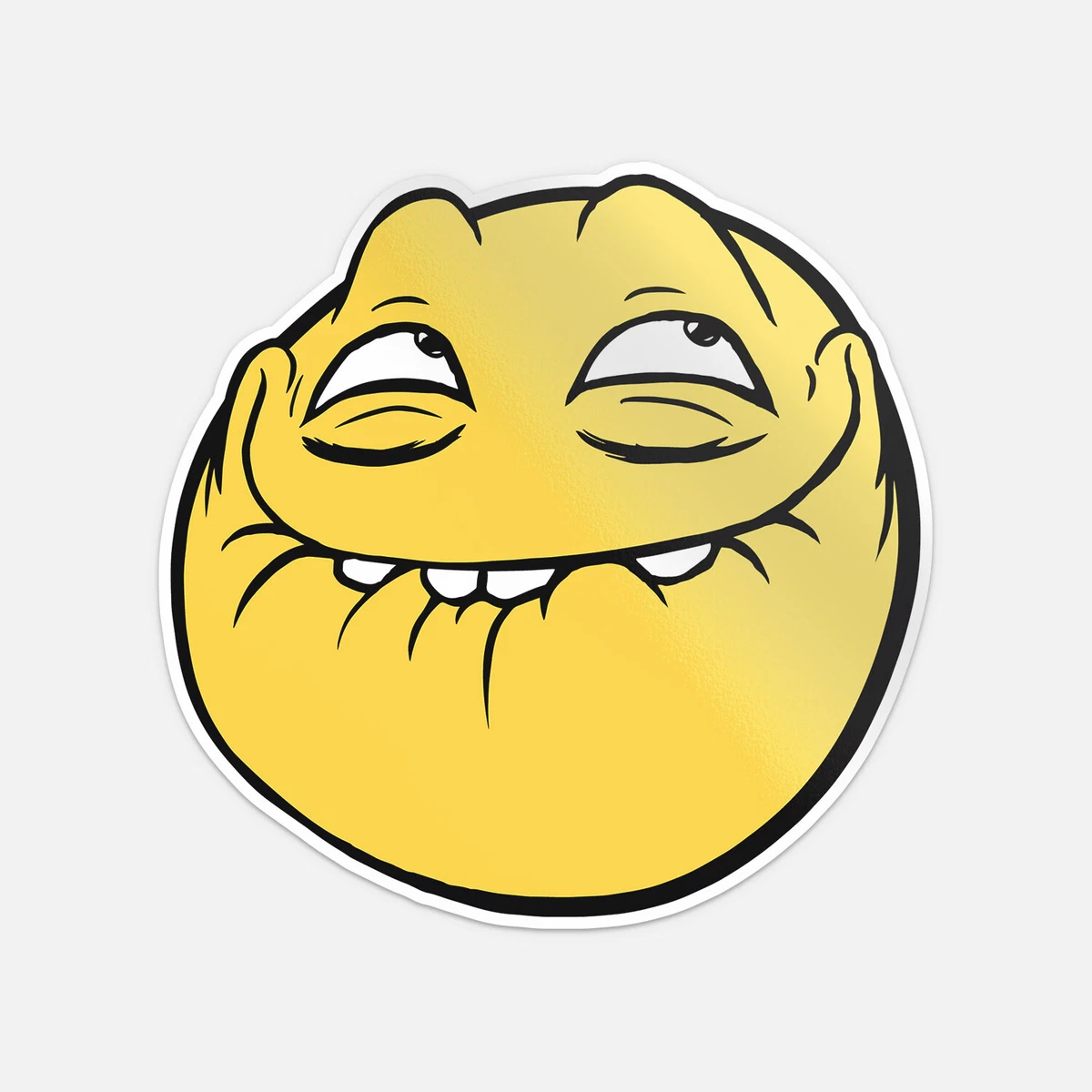 Kira Yellow Troll Car Bumper Vinyl Sticker Decal Waterproof Sticker for ...