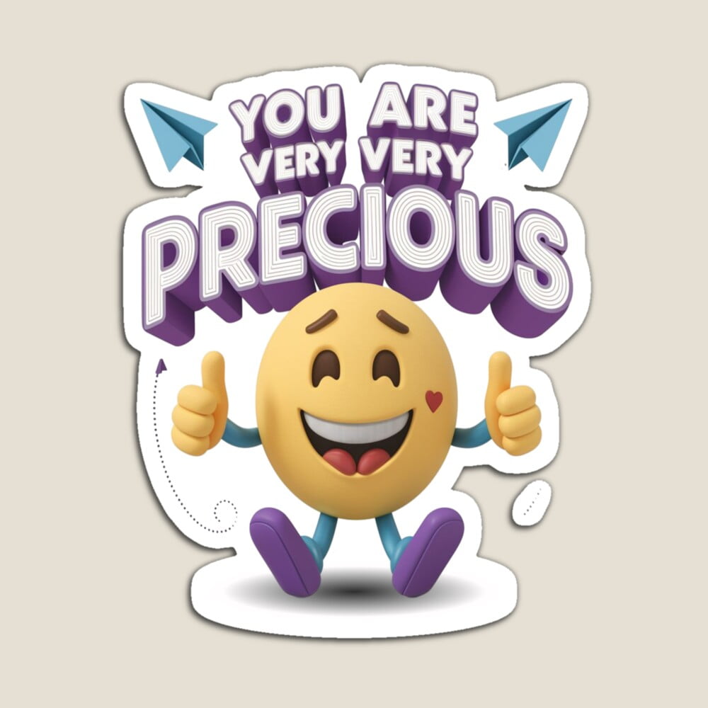 Kira - You Are Very Precious Sticker - 1724 Hot Trending Vinyl Stickers ...
