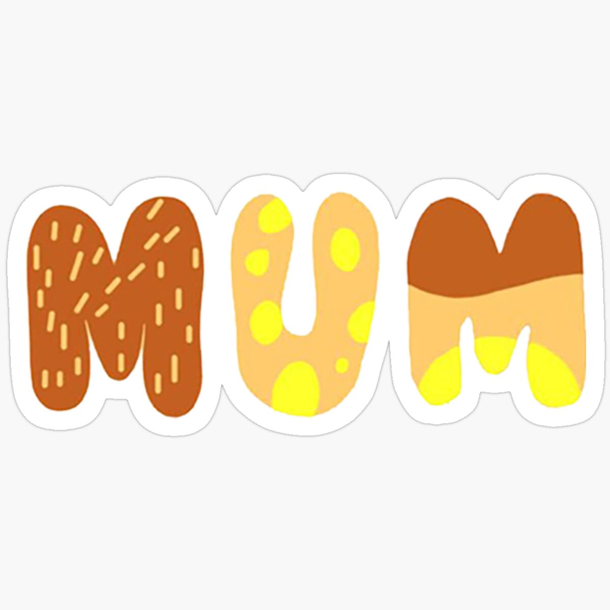 Kira bluei Mum for moms on Mothers Day Sticker Waterproof Sticker for ...
