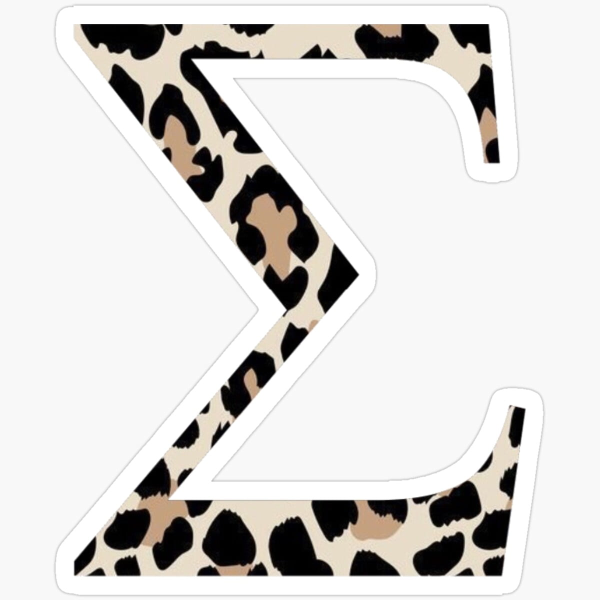 Kira cheetah sigma Sticker Waterproof Sticker for Water Bottles ...