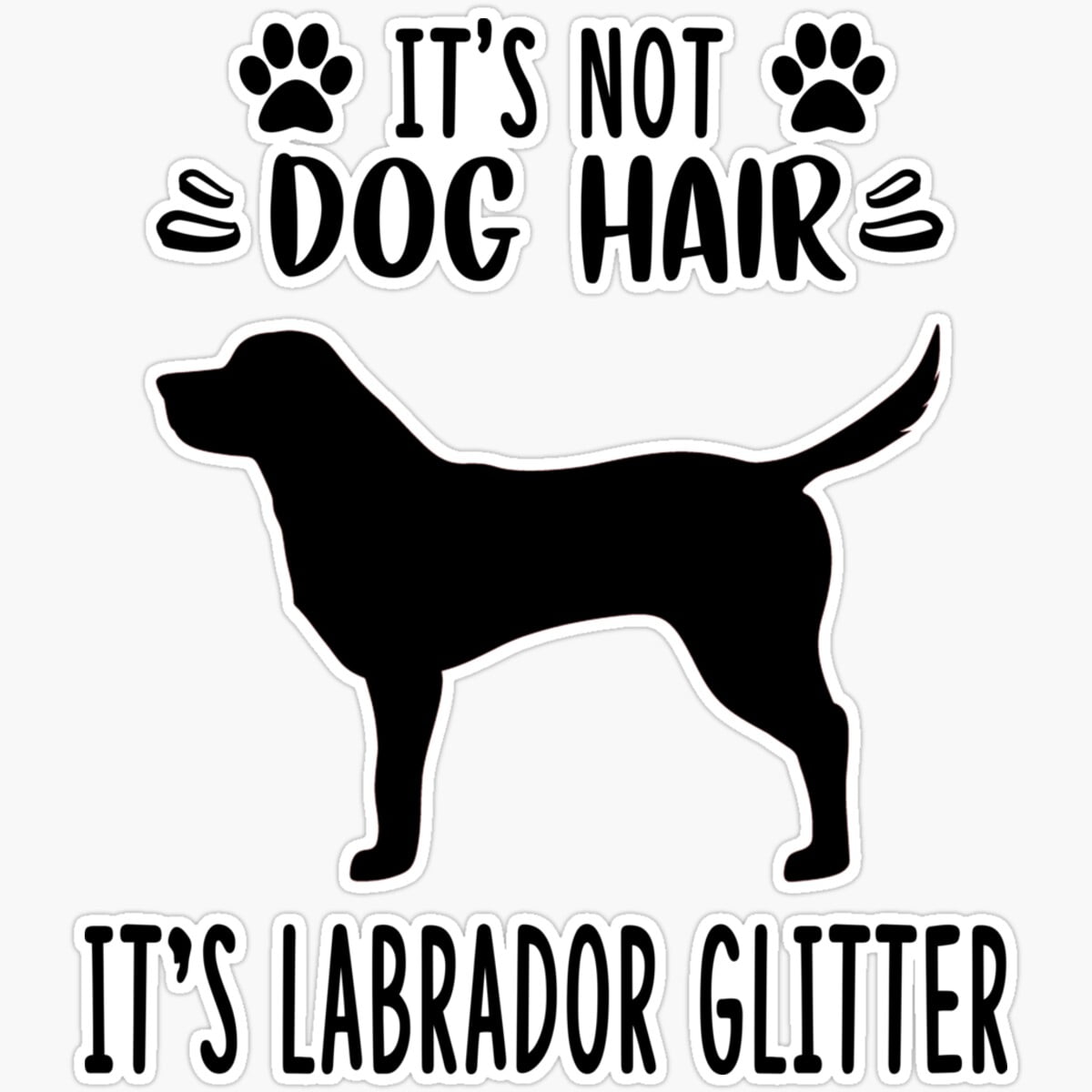 Kira It's not dog hair it's Labrador glitter , Labrador Art , Labrador ...