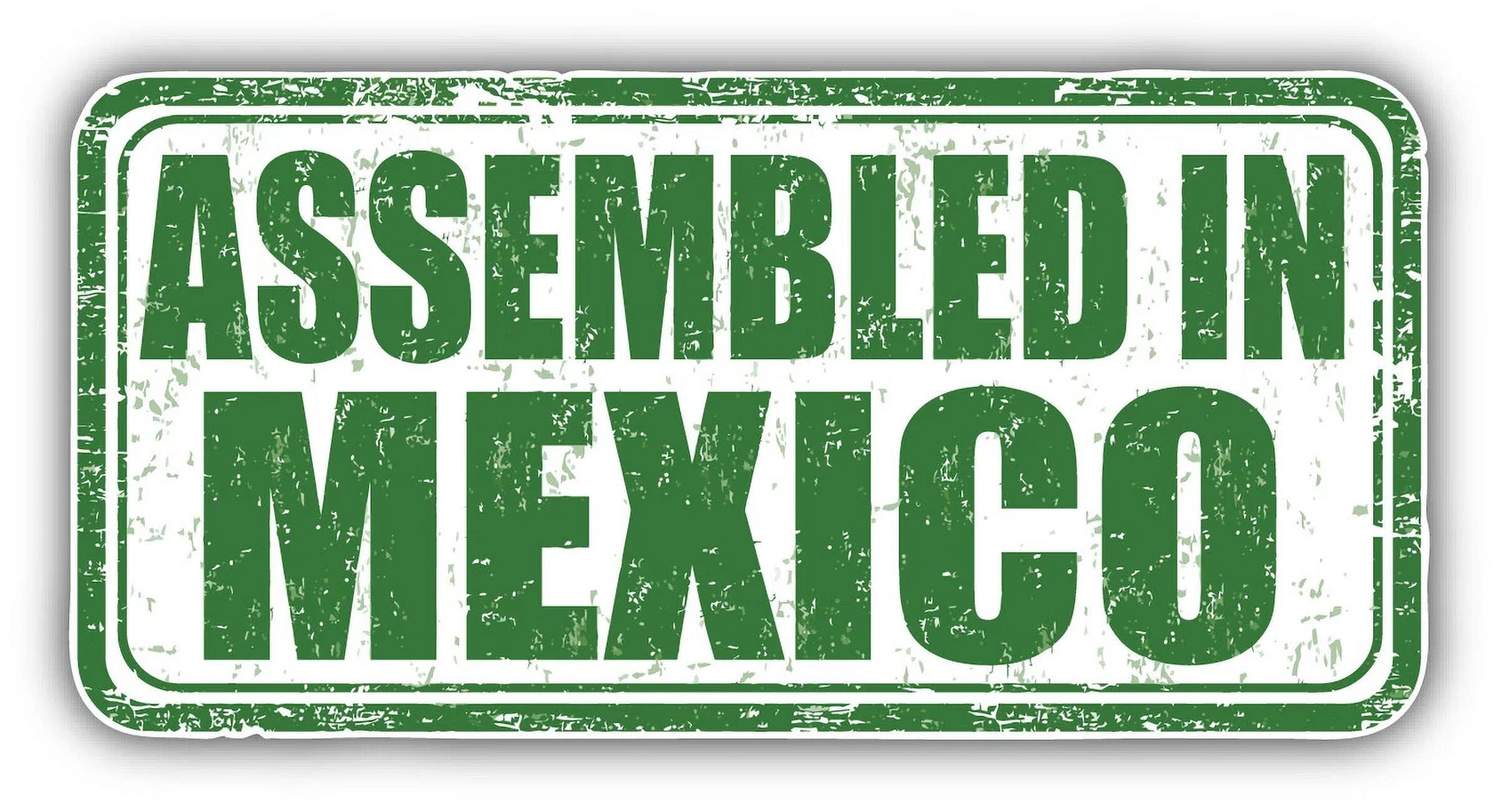 Kira embled In Mexico Grunge Travel Stamp Car Bumper Sticker Decal ...