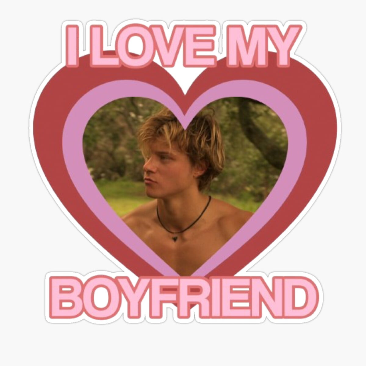 Kira i love my boyfriend jj maybank Sticker Decorative Laptop, Phone ...