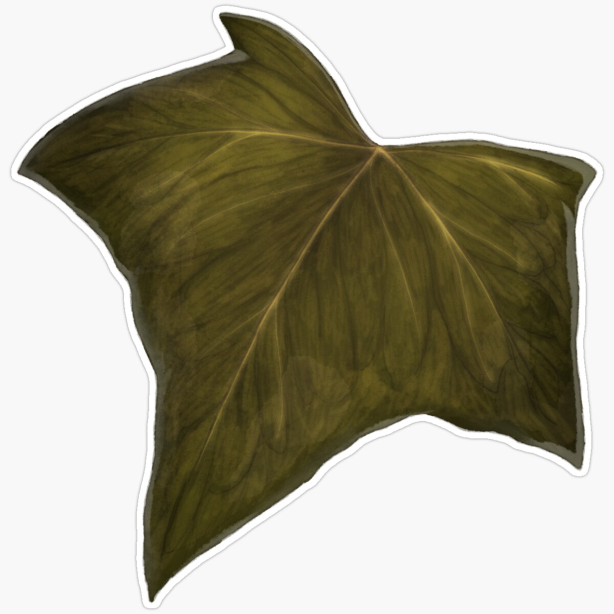 Kira ivy leaf Sticker Decorative Laptop, Phone Stickers, Waterproof ...