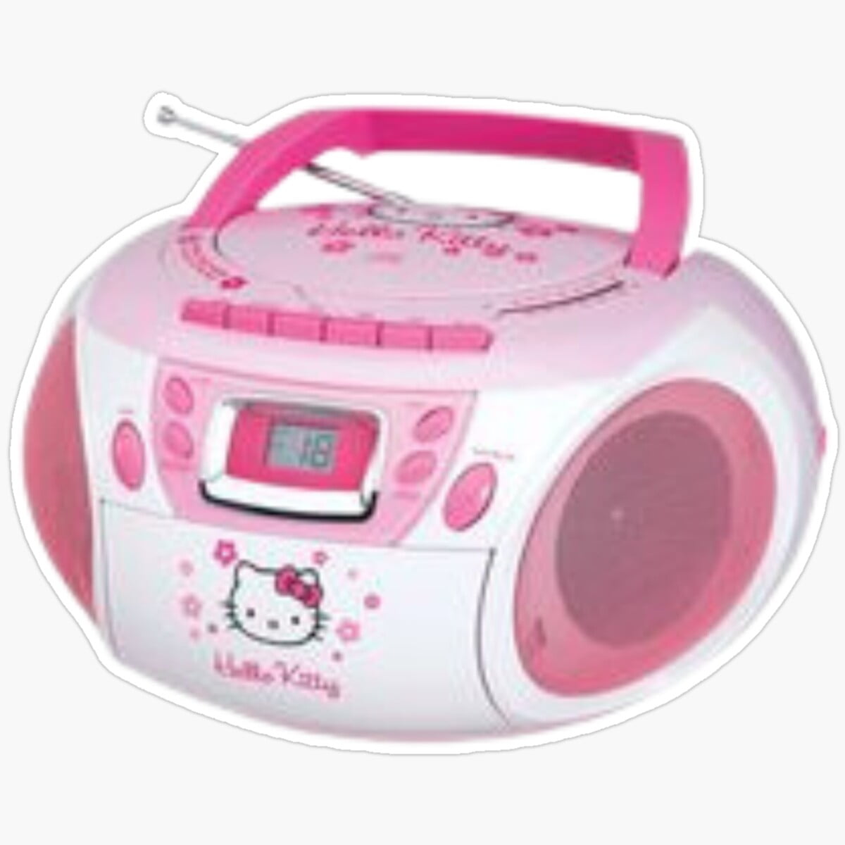 Kira kitty cd player Sticker Decorative Laptop, Phone Stickers ...