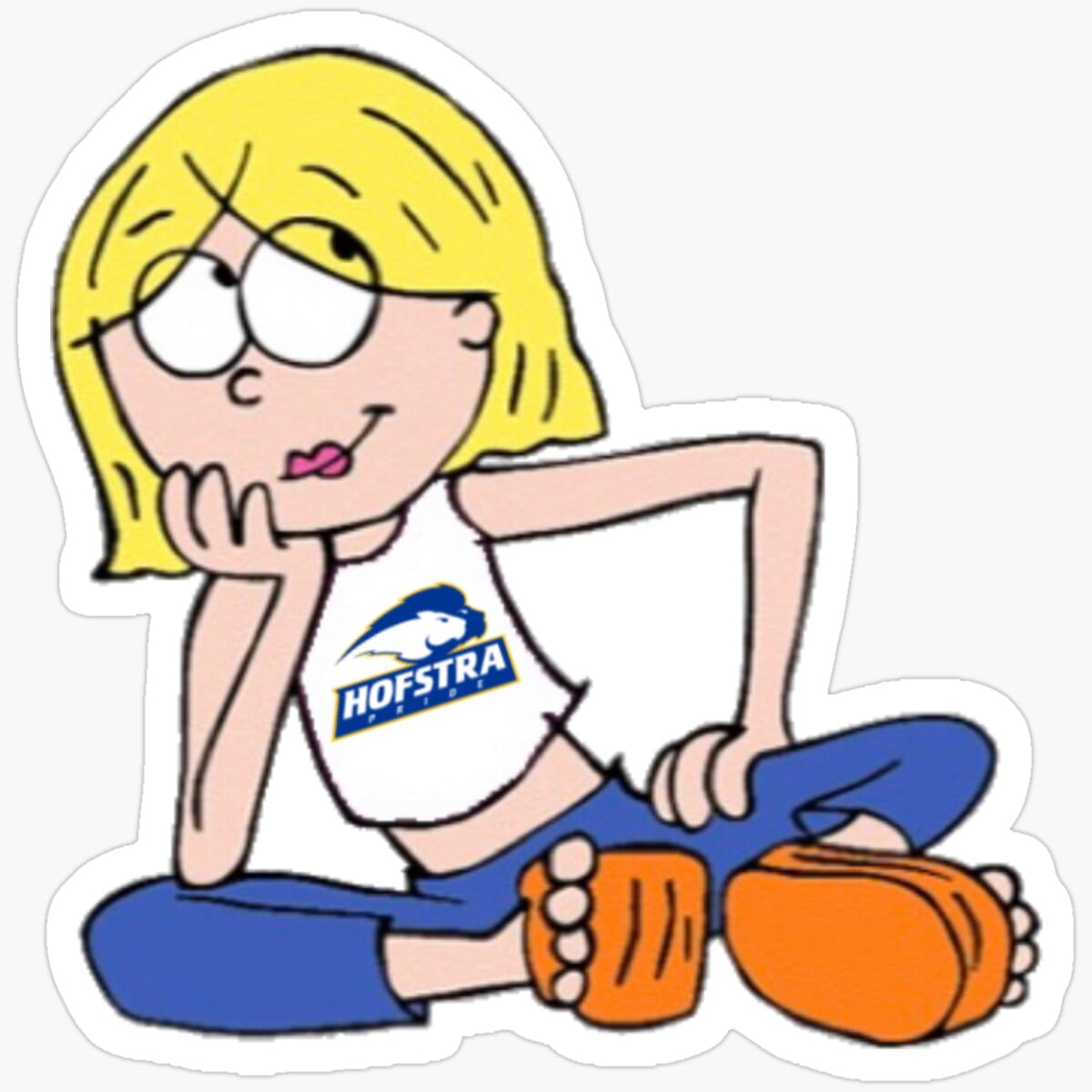 Kira lizzie hofstra shirt Sticker Waterproof Sticker for Water Bottles ...