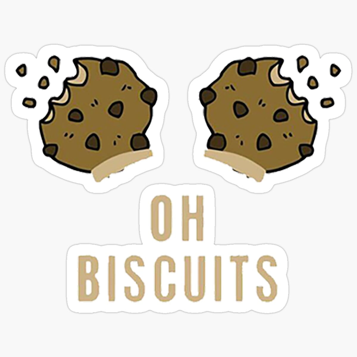 Kira oh biscuits Sticker Waterproof Sticker for Water Bottles, Laptops ...