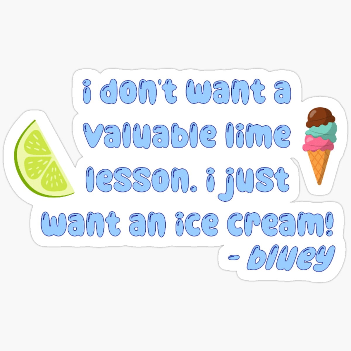 Kira valuable lime lesson Sticker Waterproof Sticker for Water Bottles ...