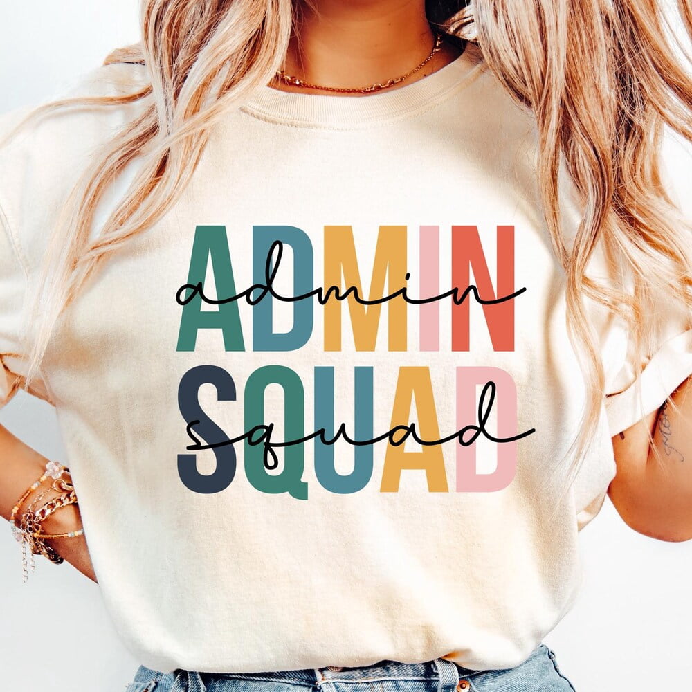 Kiraa Tee With Admin Squad T Shirt, Office Squad Sweatshirt ...