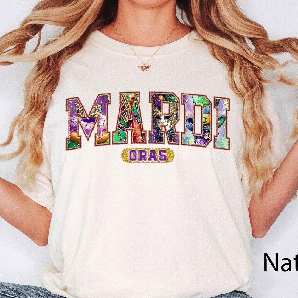 Kiraa Tee With Mardi Gras Squad Shirt, Mardi Gras Crew Shirt, Family ...