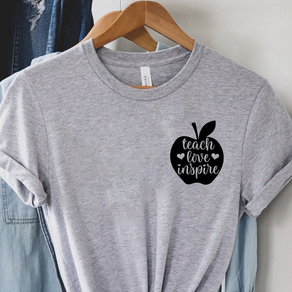 Kiraa Tee With Teacher Shirt, Inspirational Teacher Shirts, Teach Love ...