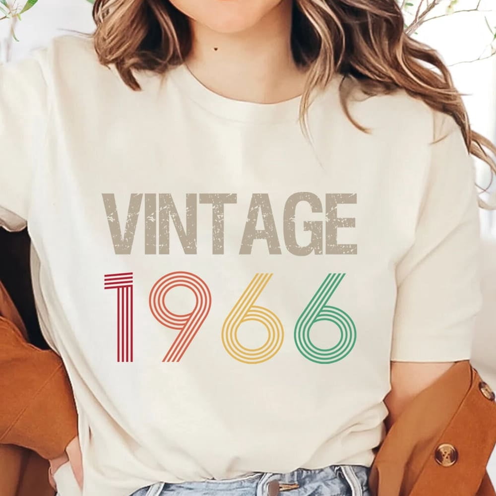 Kiraa Tee With Vintage 1966 Shirt, 59Th Birthday Gift For Men, 59Th ...