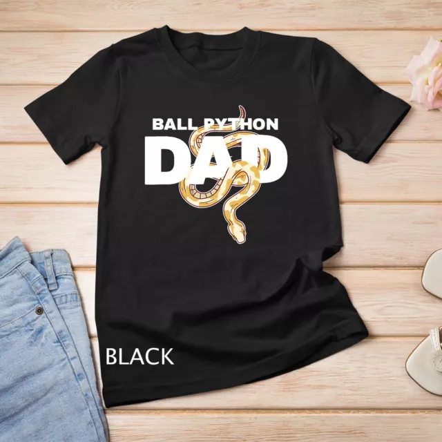 Kiraa Tee With Ball Python Dad Snake Pet Animal Reptile Men T-Shirt ...