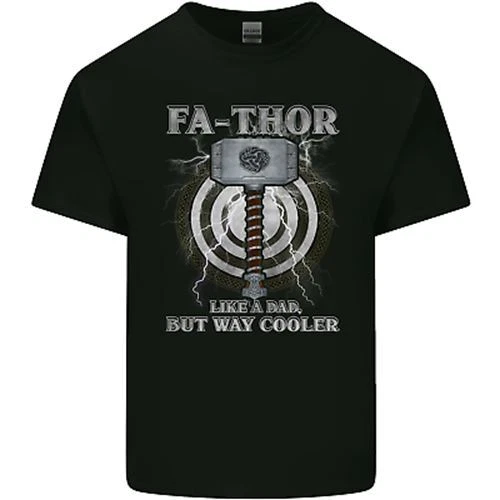Kiraa Tee With Fa-Thor Fathers Day Thor Dad Mens Womens S-5Xl T-Shirt ...