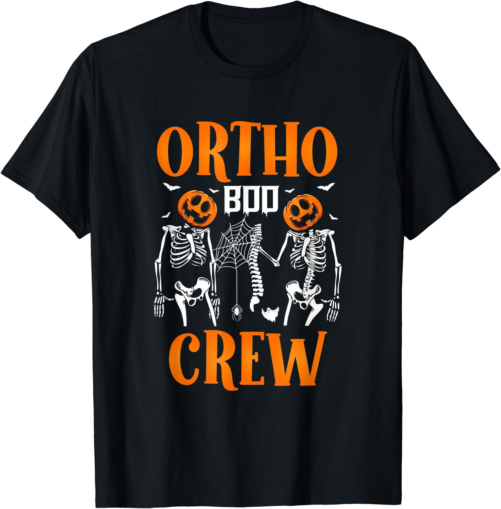 Kiraa Tee With Ortho Squad Spooky Ortho Orthopedic Halowen Boo Crew ...