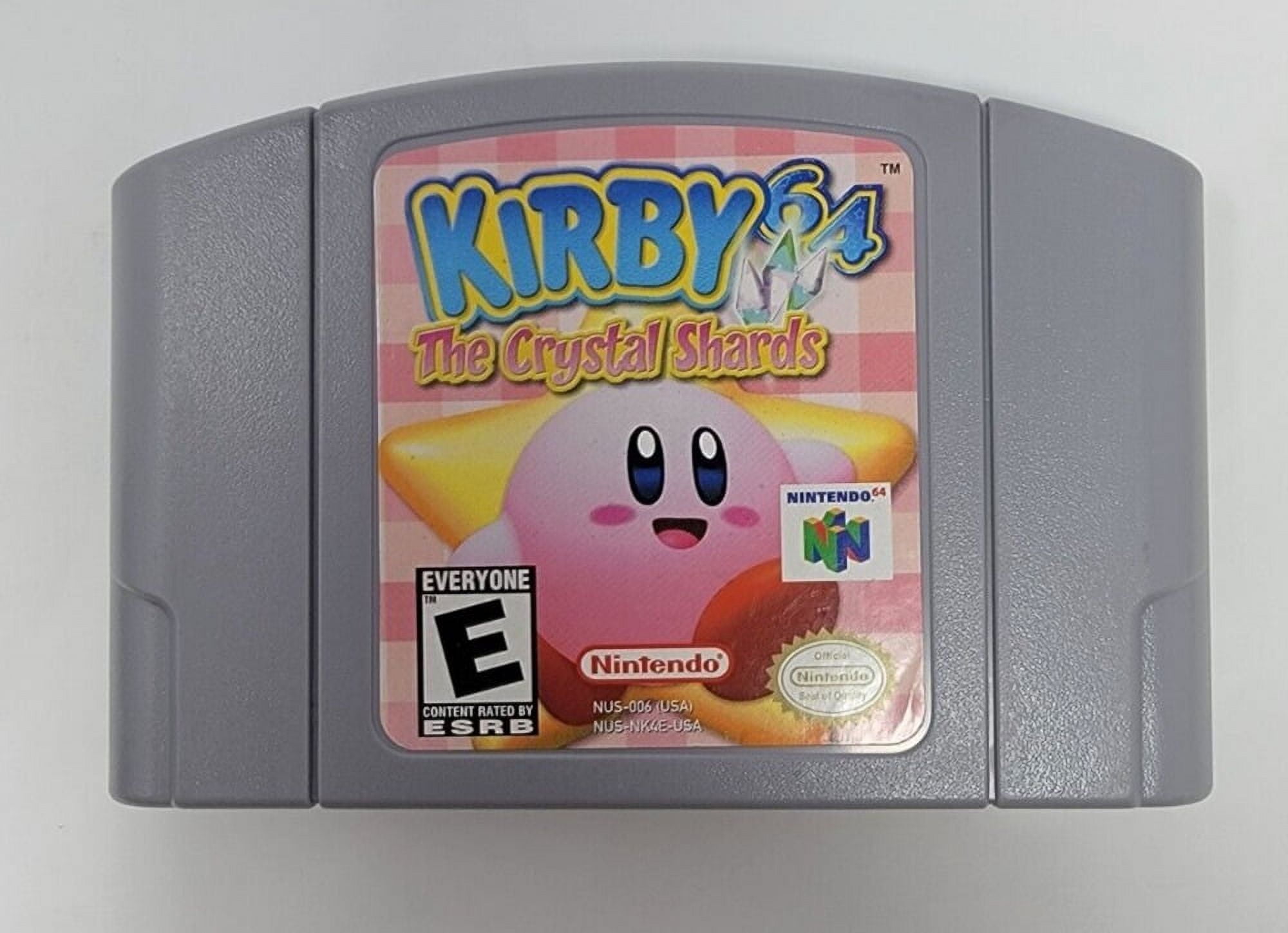 Kirby 64: The Crystal Shards Nintendo 64 Game Cartridge Authentic N64 ...