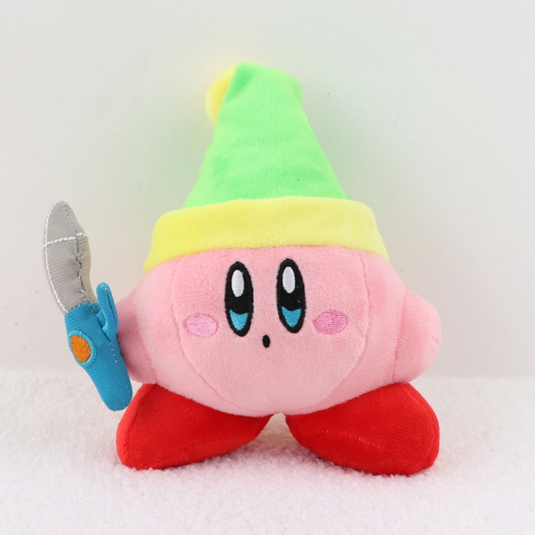 Kirby Adventure All Star Collection 7-Inch Sword Plush Toy - Multicolor ...