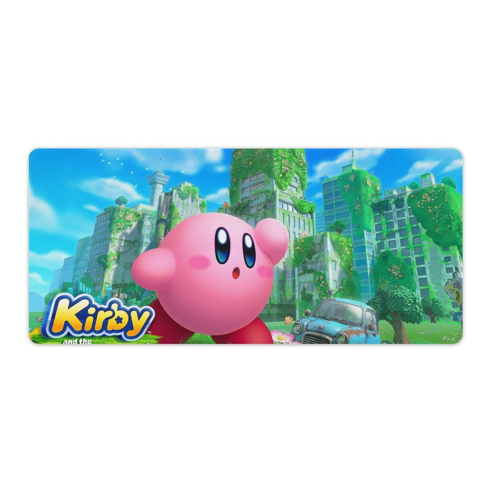 Kirby Adventure Game Mouse Pad No-sliped Large Mousepad Extended Gaming ...