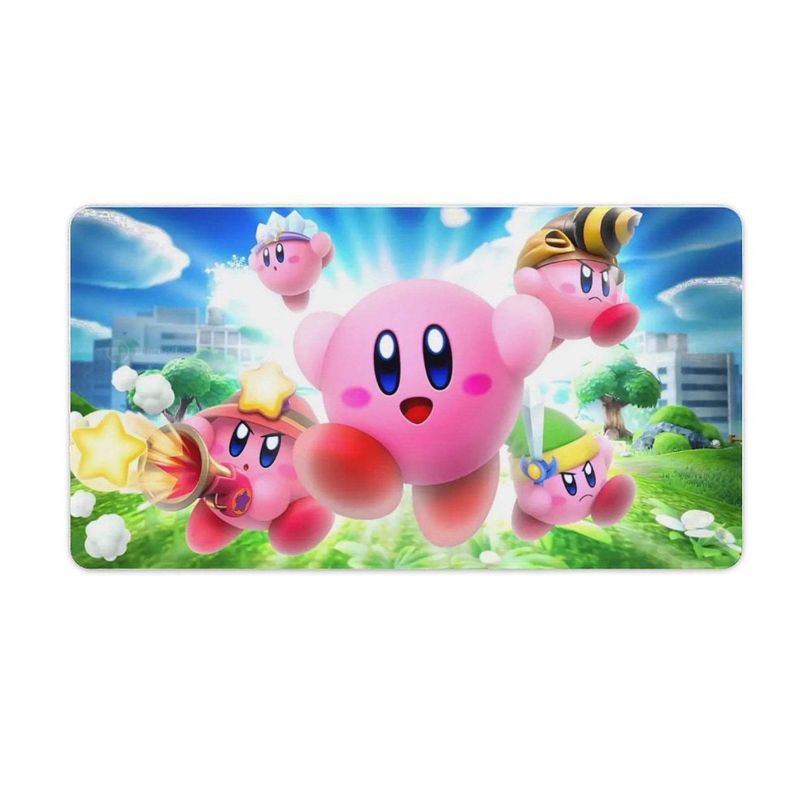 Kirby Animal Cartoon Mouse Pad No-sliped Large Mousepad Extended Gaming ...