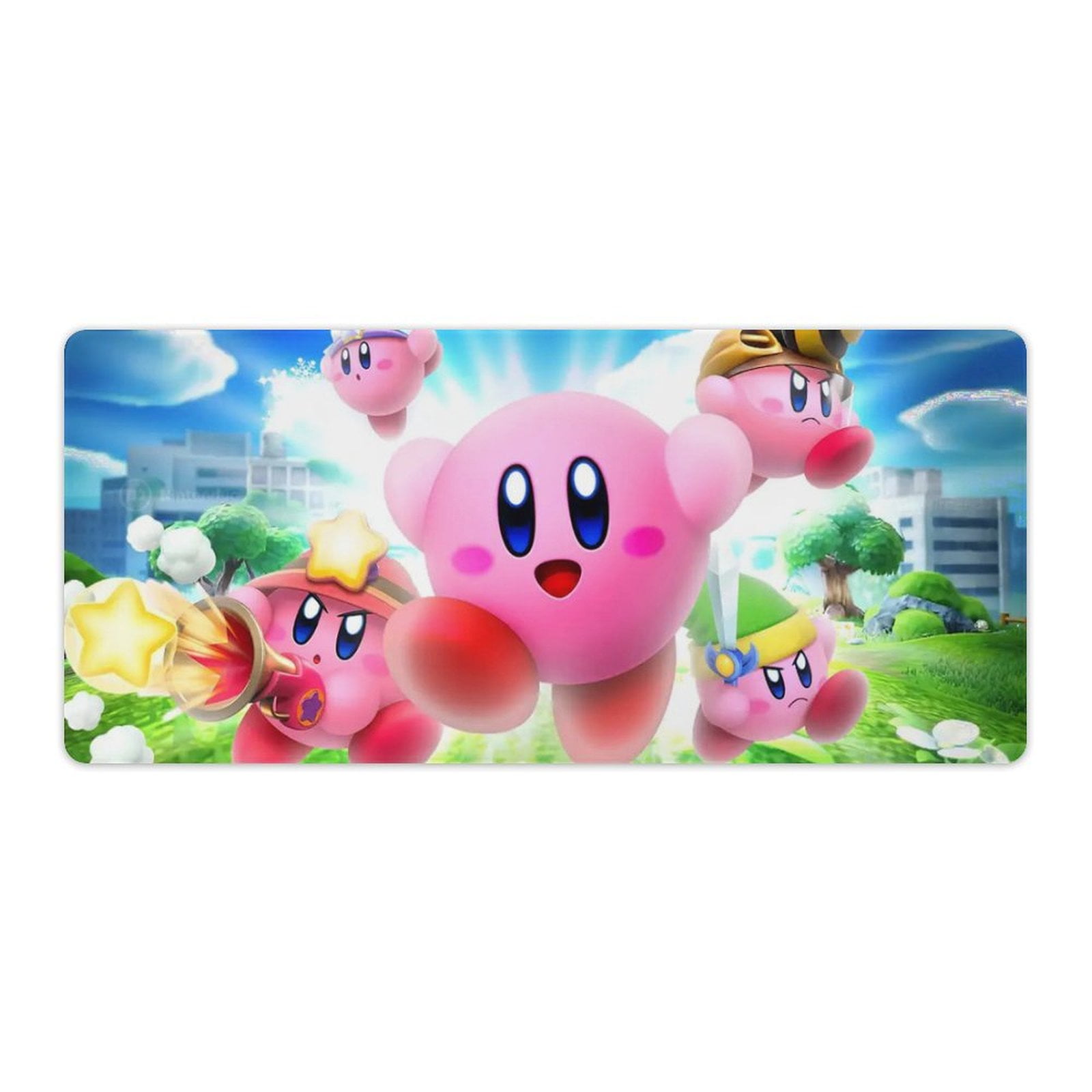 Kirby Animal Cartoon Mouse Pad No-sliped Large Mousepad Extended Gaming ...