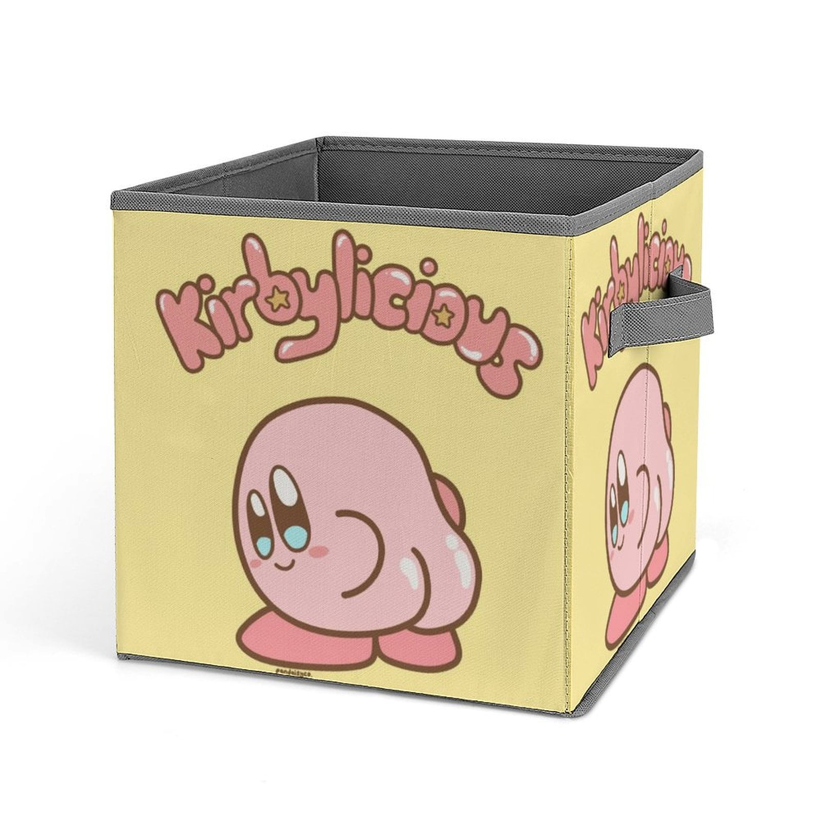 Kirby Anime Cartoon Cube Storage Bins, 10.6 Cube Storage Organizer, Toy ...