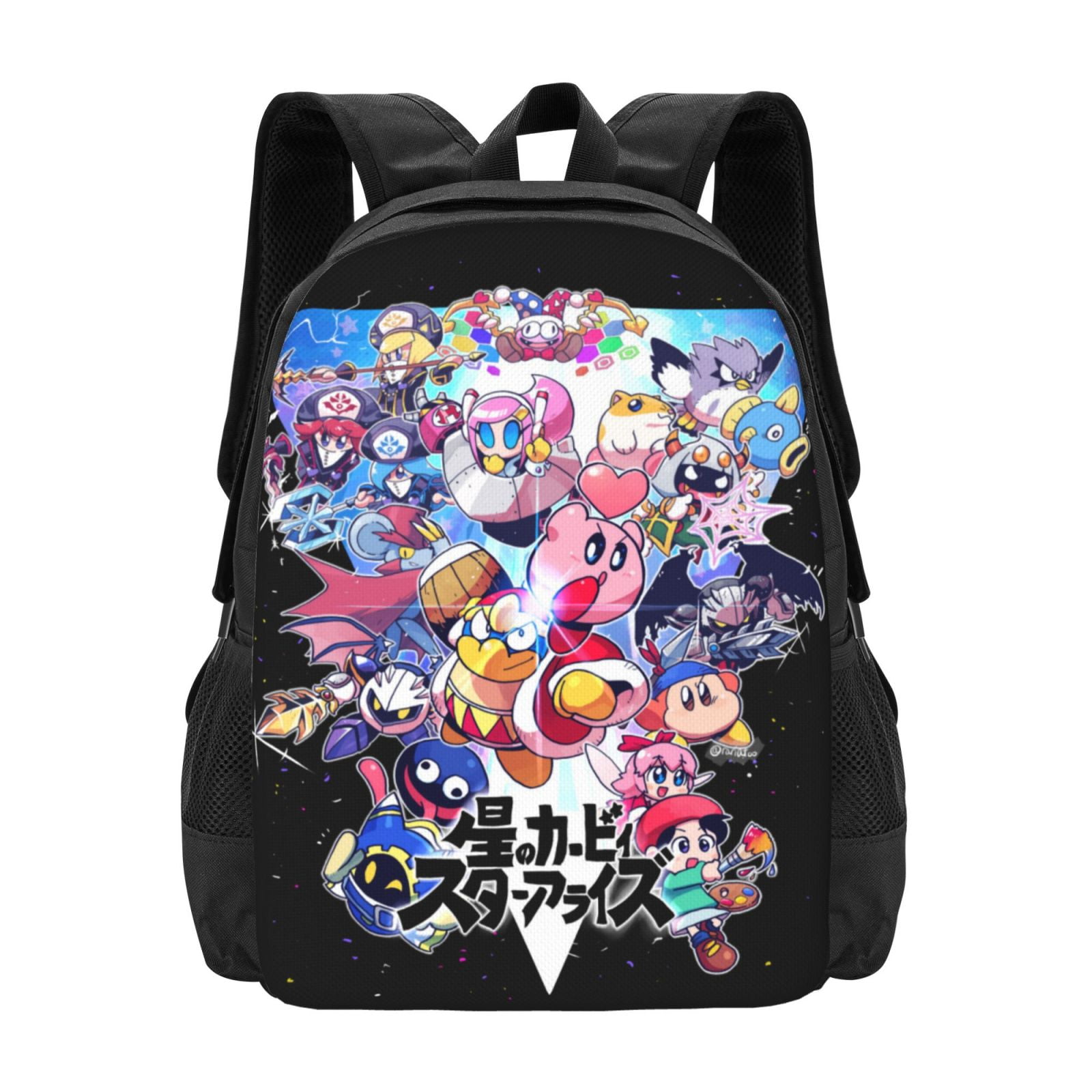 Kirby Backpack,3d Print Laptop Backpack Lightweight Casual Daypack ...