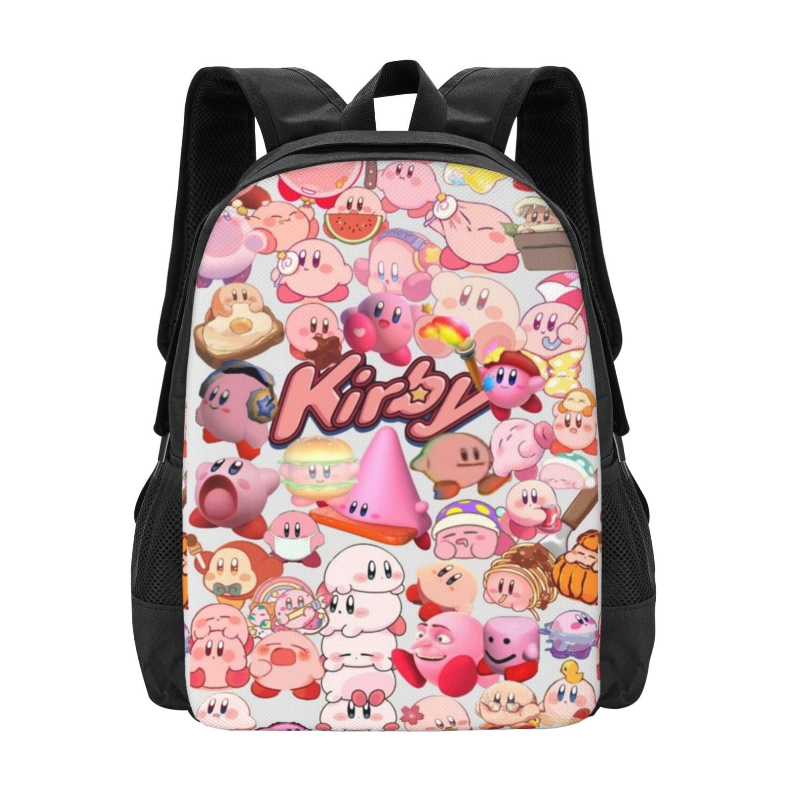 Kirby Backpack,3d Print Laptop Backpack Lightweight Casual Daypack ...