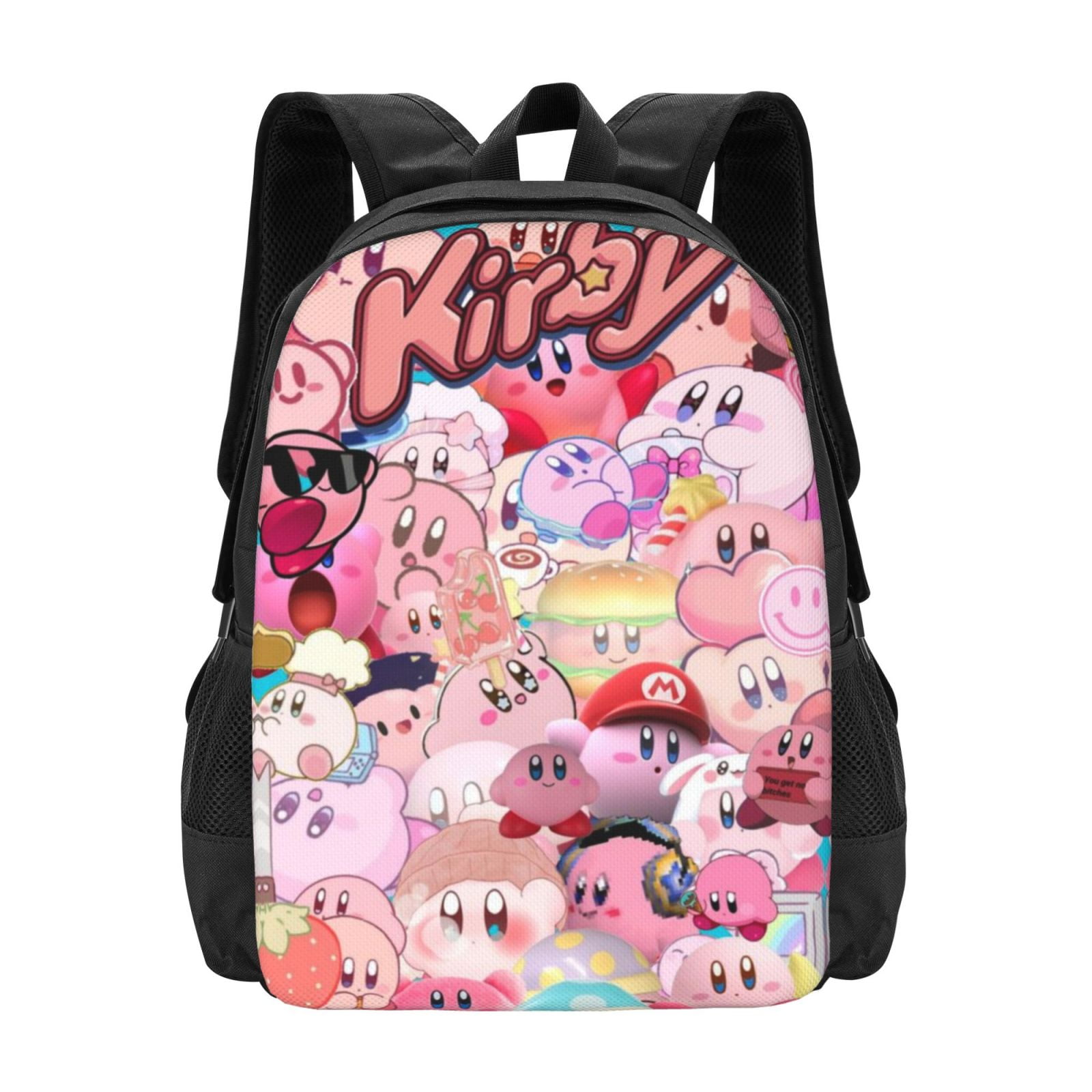 Kirby Backpack,3d Print Laptop Backpack Lightweight Casual Daypack ...