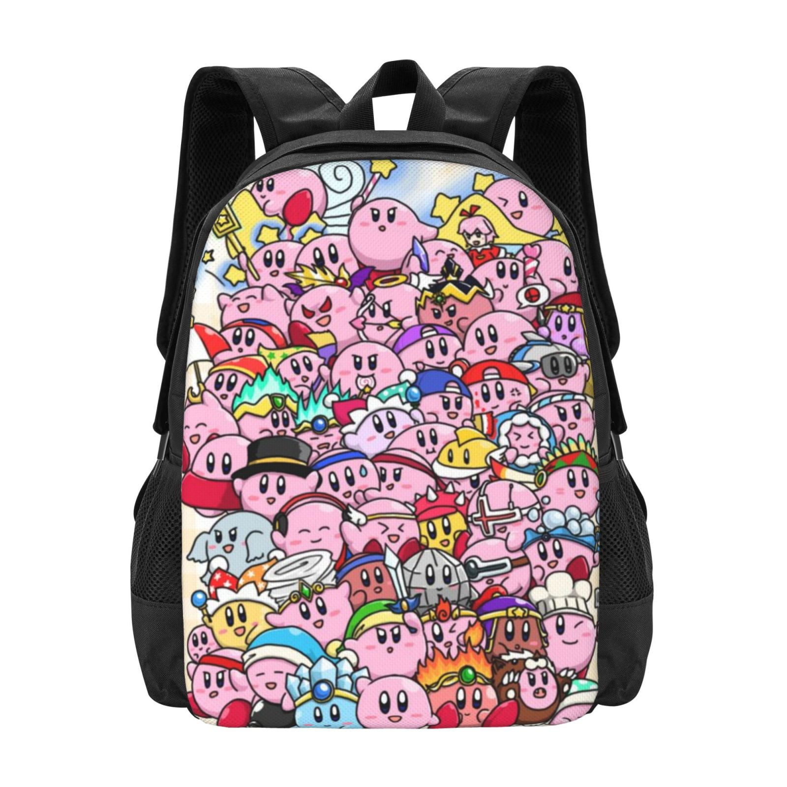 Kirby Backpack,3d Print Laptop Backpack Lightweight Casual Daypack ...