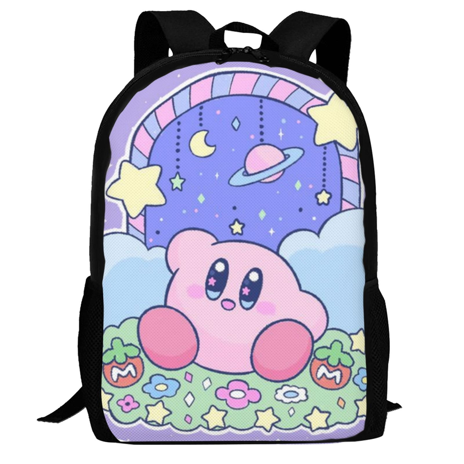 Kirby Backpack,3d Print Laptop Backpack Lightweight Casual Daypack ...