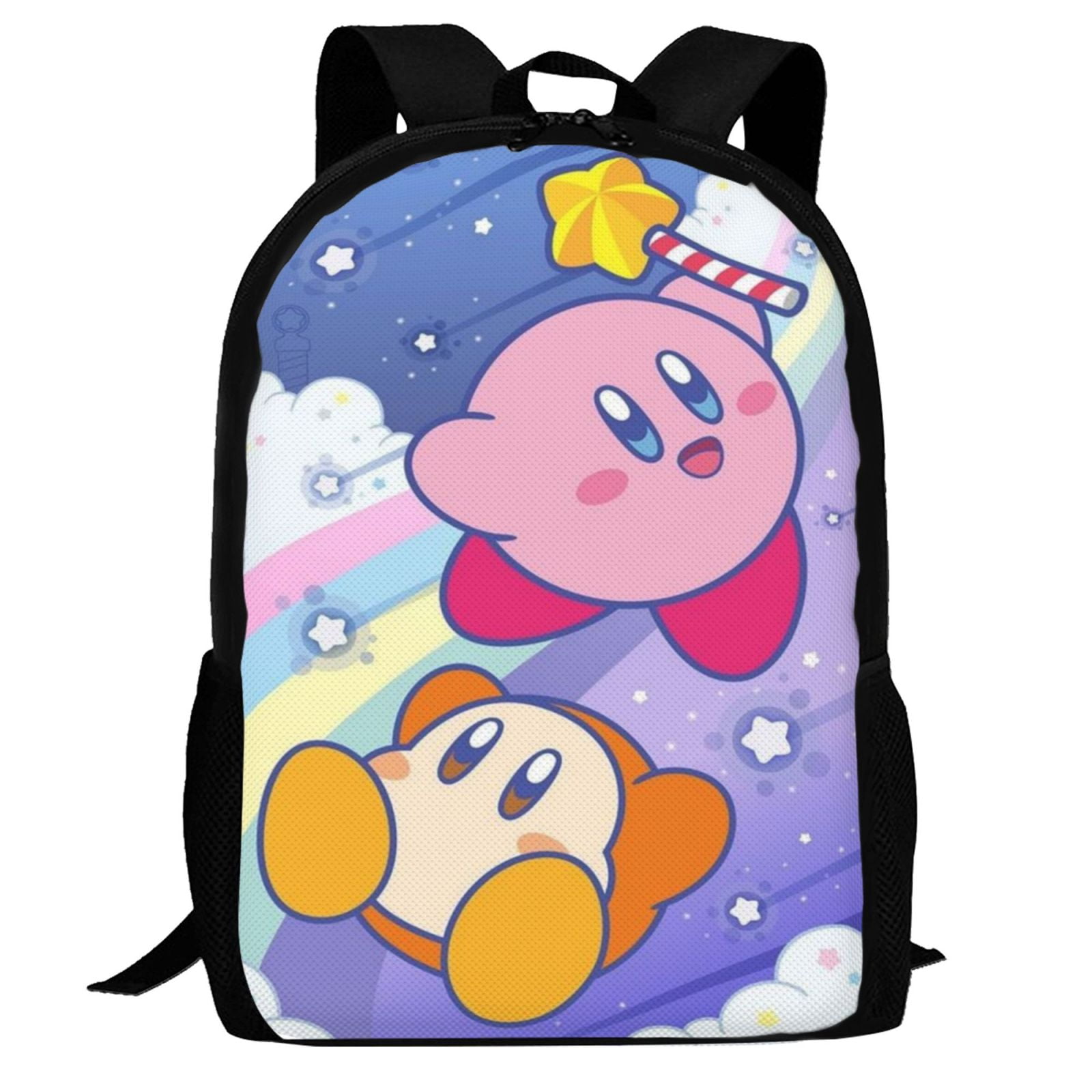 Kirby Backpack,3d Print Laptop Backpack Lightweight Casual Daypack ...