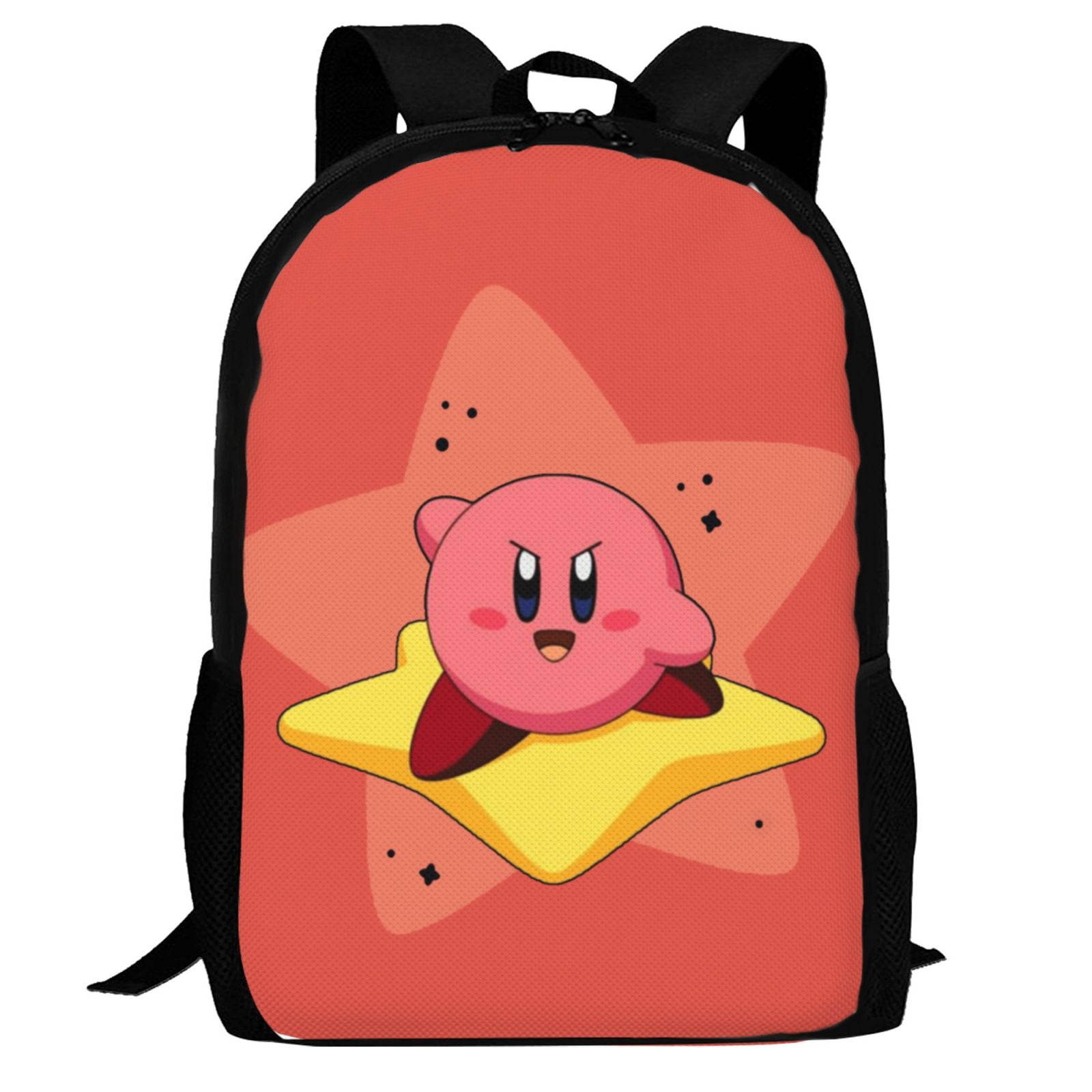 Kirby Backpack,3d Print Laptop Backpack Lightweight Casual Daypack ...