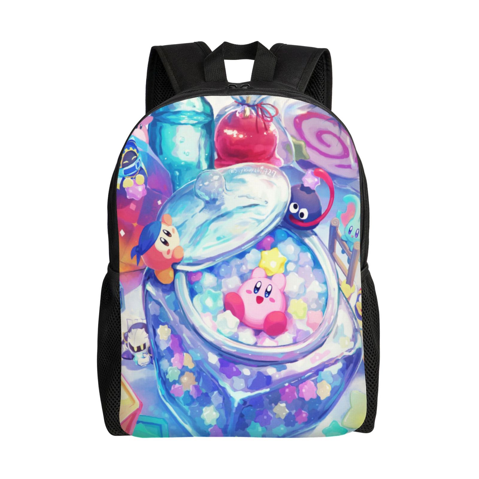 Kirby Backpack 3d Printed Anime Bag Cosplay Backpacks Travel Bags ...