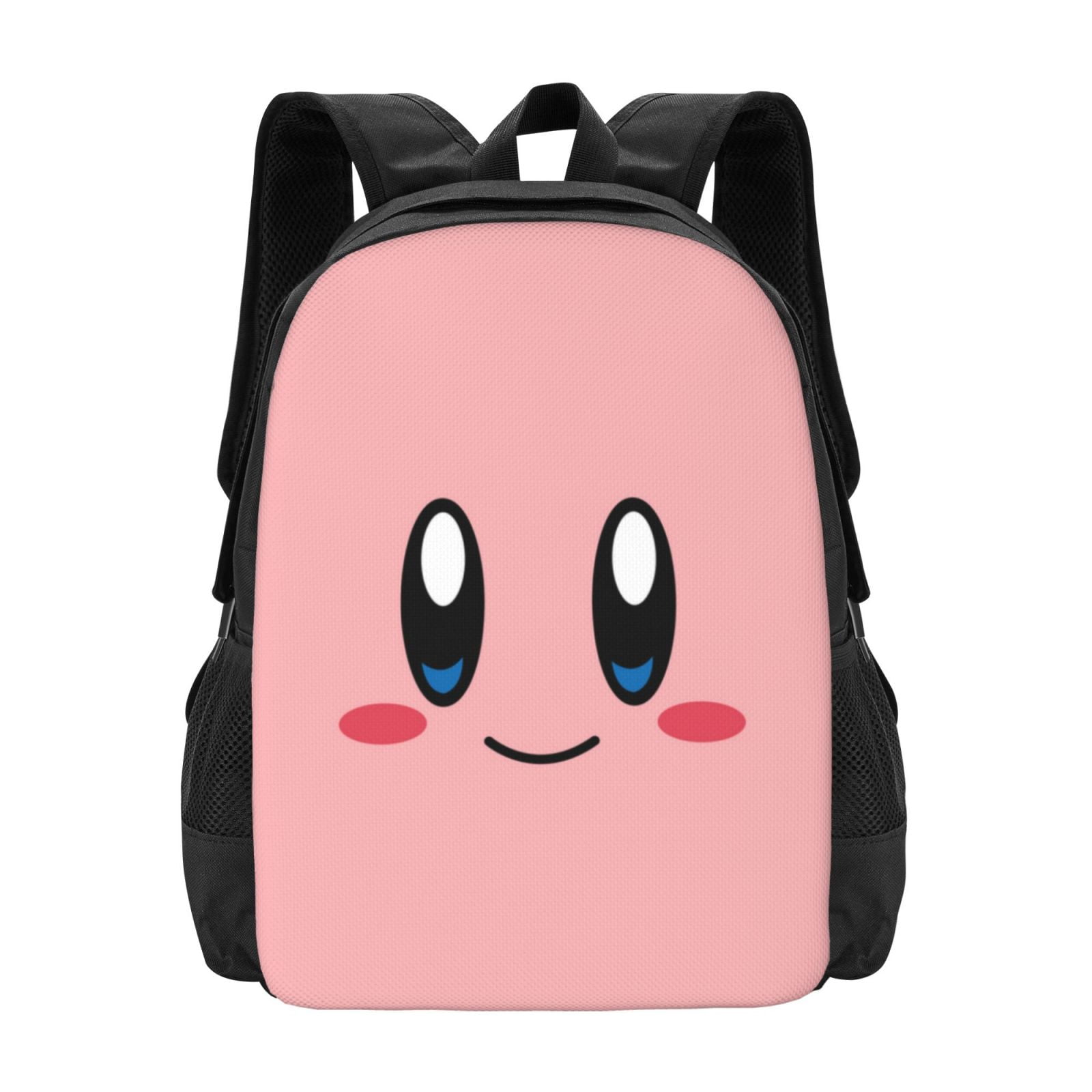 Kirby Backpack Cute Anime Character School Bookbag Kirby Fans Travel ...