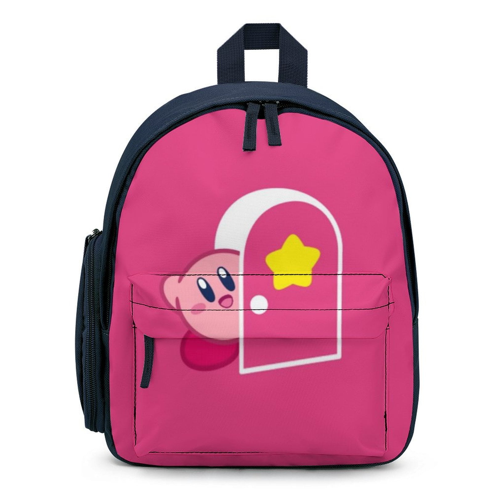 Kirby Backpack Cute blue Bags Kirby Merch - Walmart.com