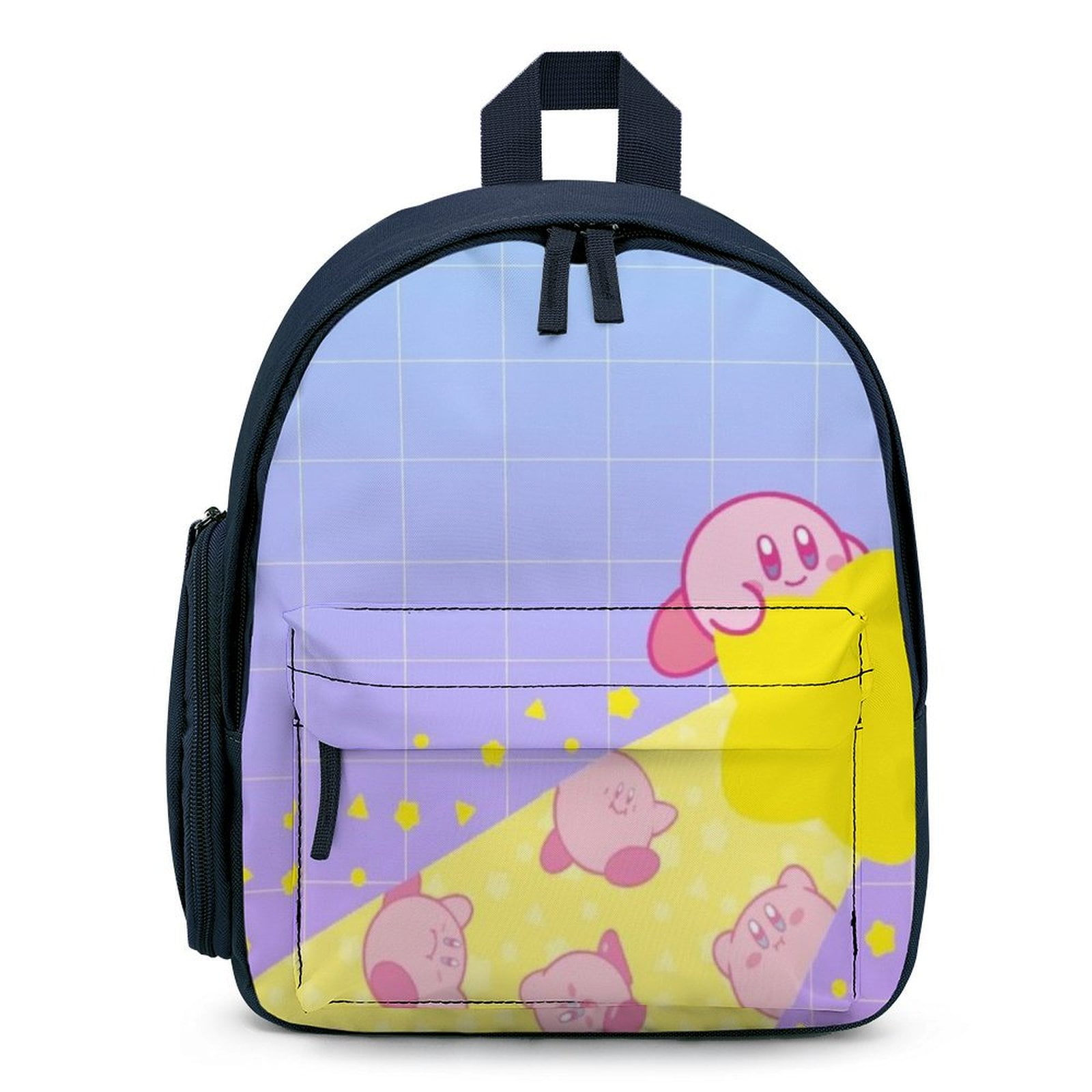 Kirby Backpack Cute blue Bags Kirby Merch - Walmart.com