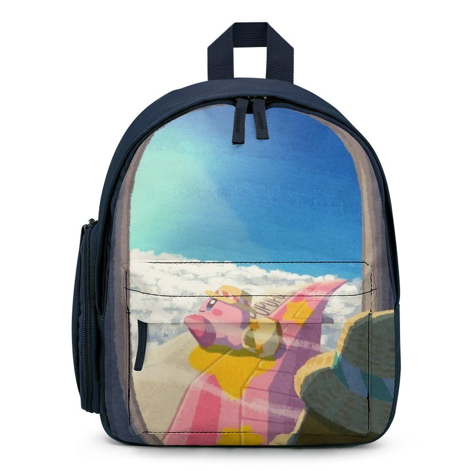 Kirby Backpack Cute blue Bags Kirby Merch - Walmart.com