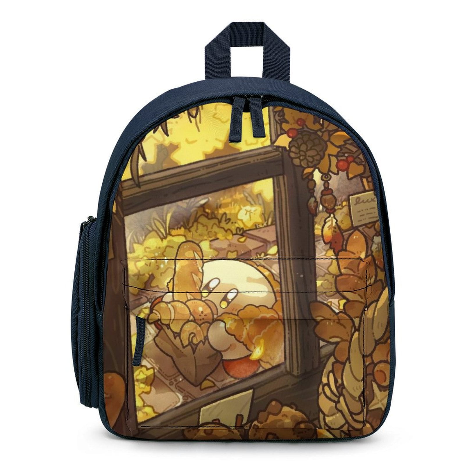 Kirby Backpack Cute blue Bags Kirby Merch - Walmart.com