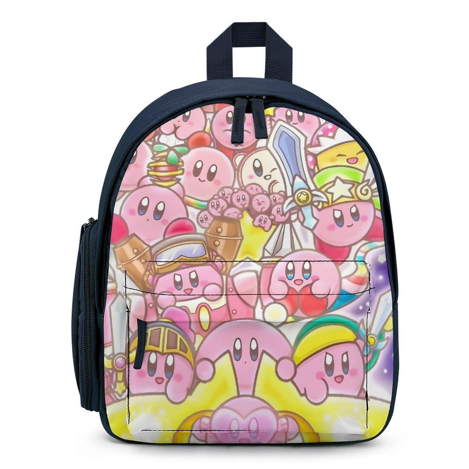 Kirby Backpack Cute blue Bags Kirby Merch - Walmart.com