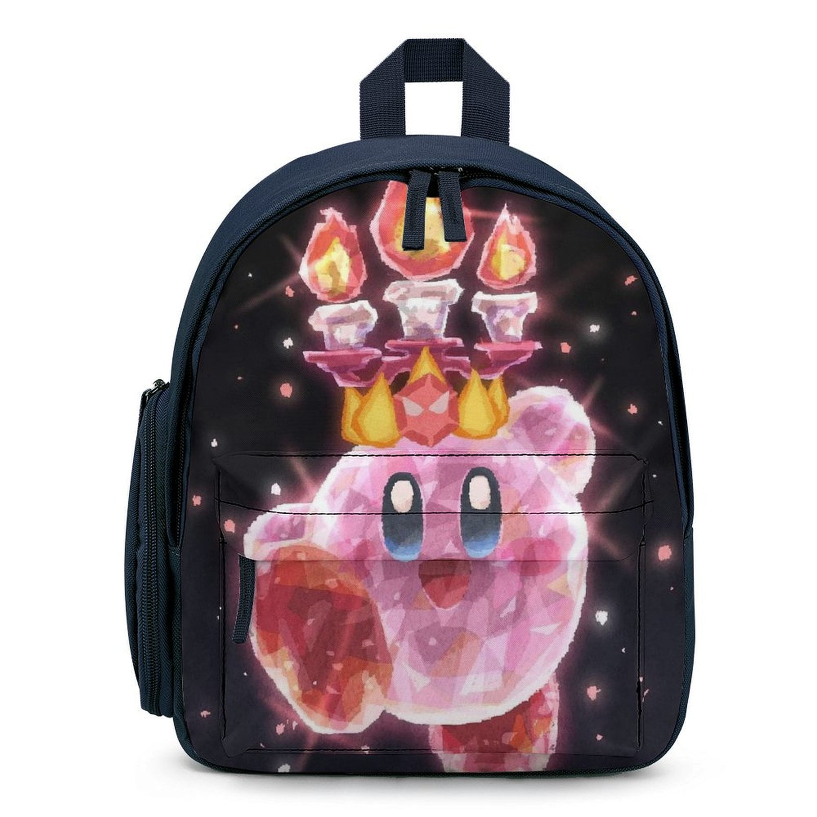 Kirby Backpack Cute blue Bags Kirby Merch - Walmart.com