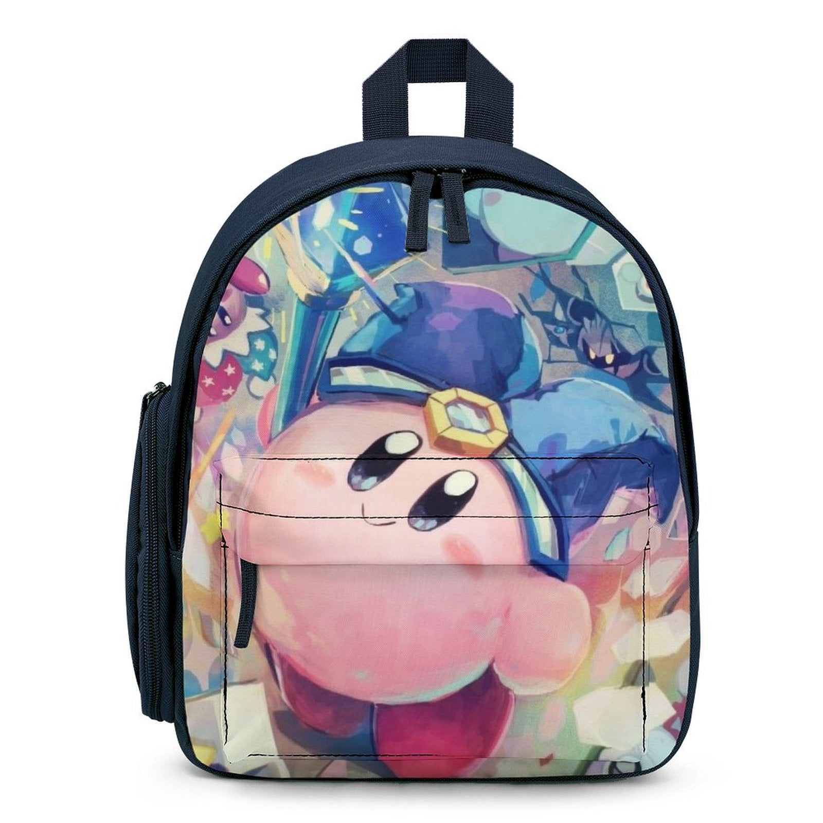 Kirby Backpack Cute blue Bags Kirby Merch - Walmart.com