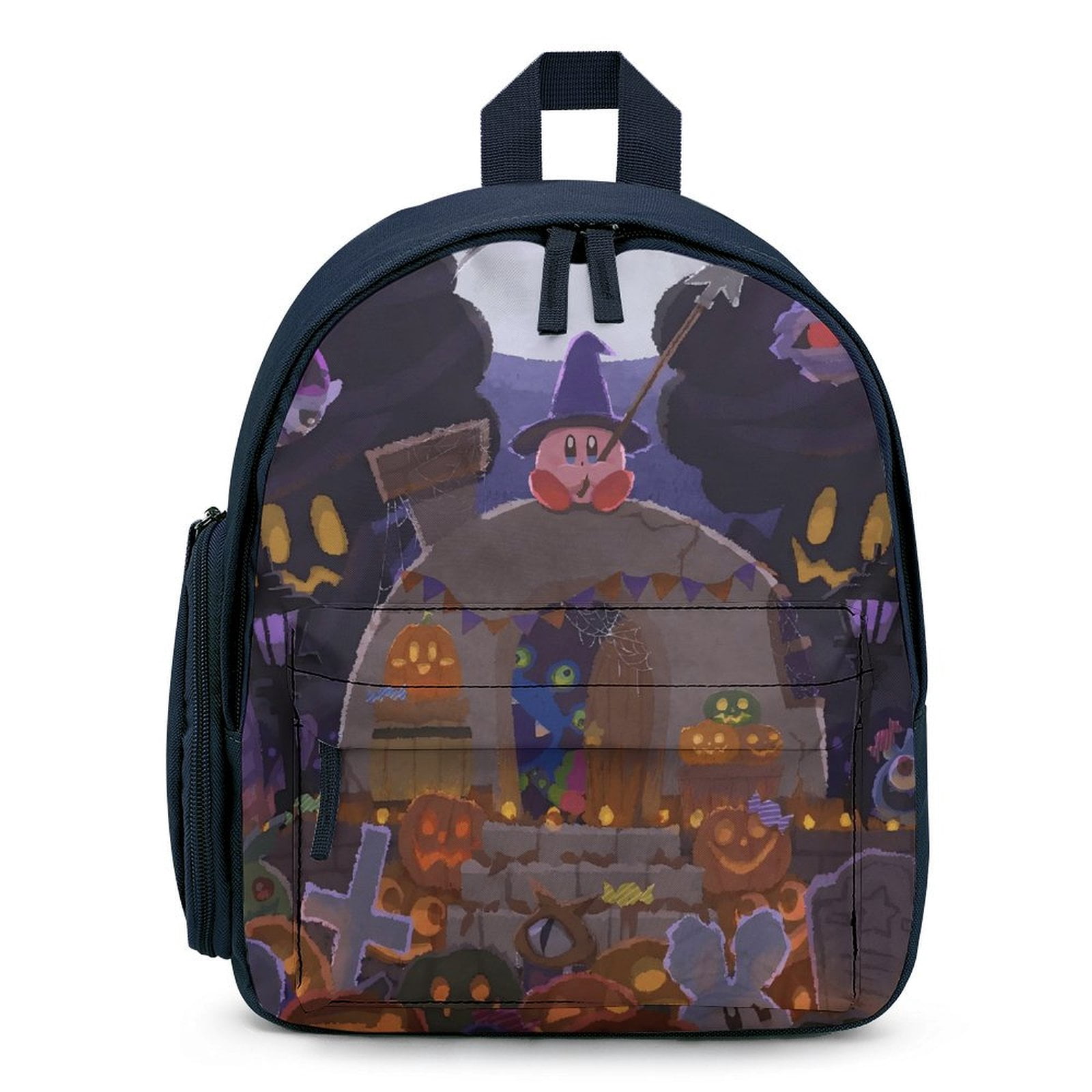 Kirby Backpack Cute blue Bags Kirby Merch - Walmart.com